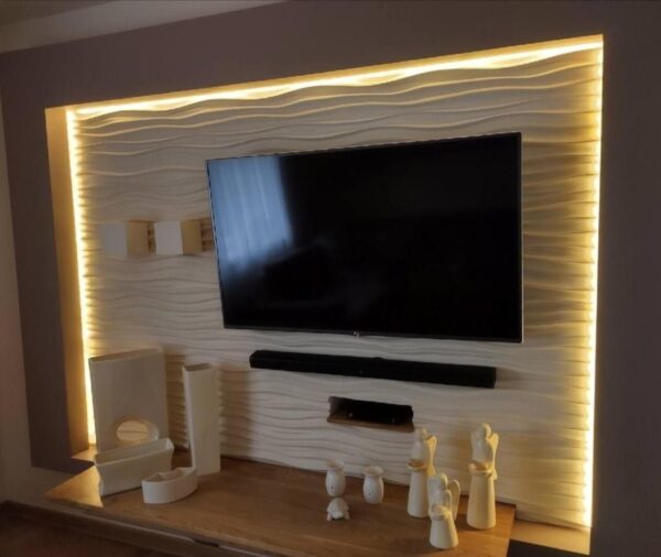 Ripple wall panels - 3D ART FACTORY